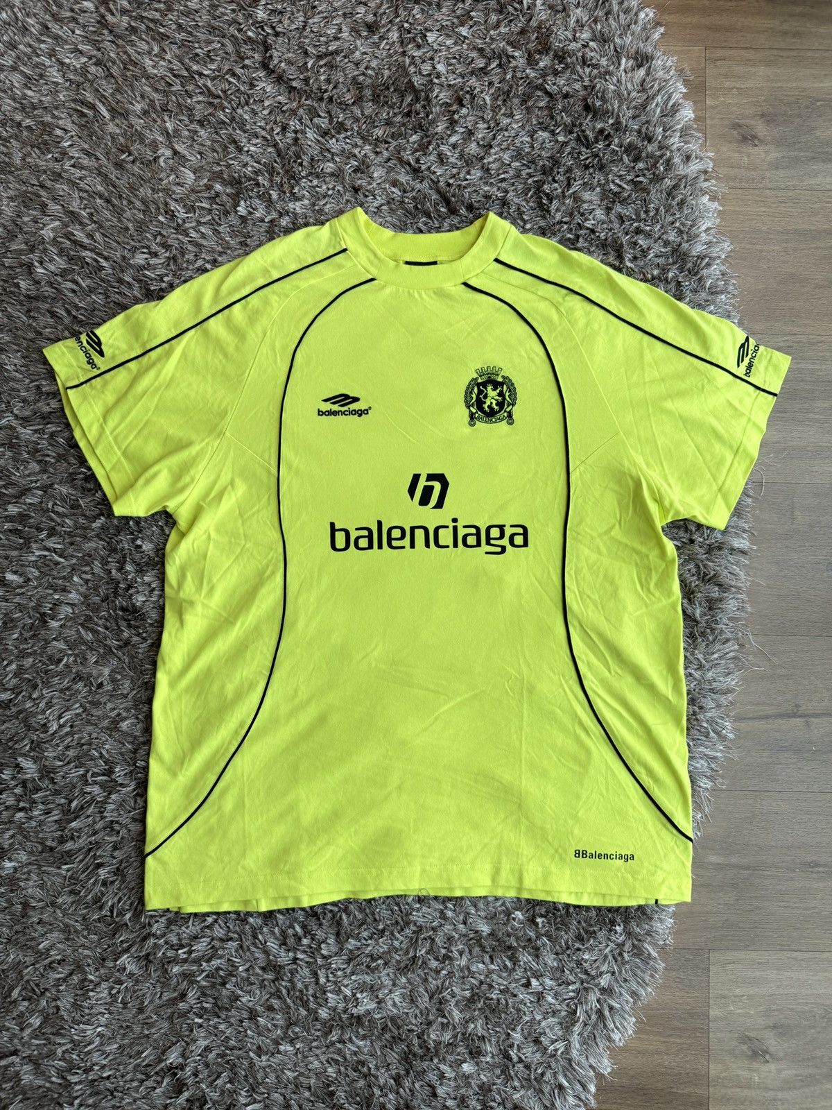 Balenciaga *RARE*DEMNA BALENCIAGA SOCCER TEE OVERSIZED PARIS 2 | Grailed