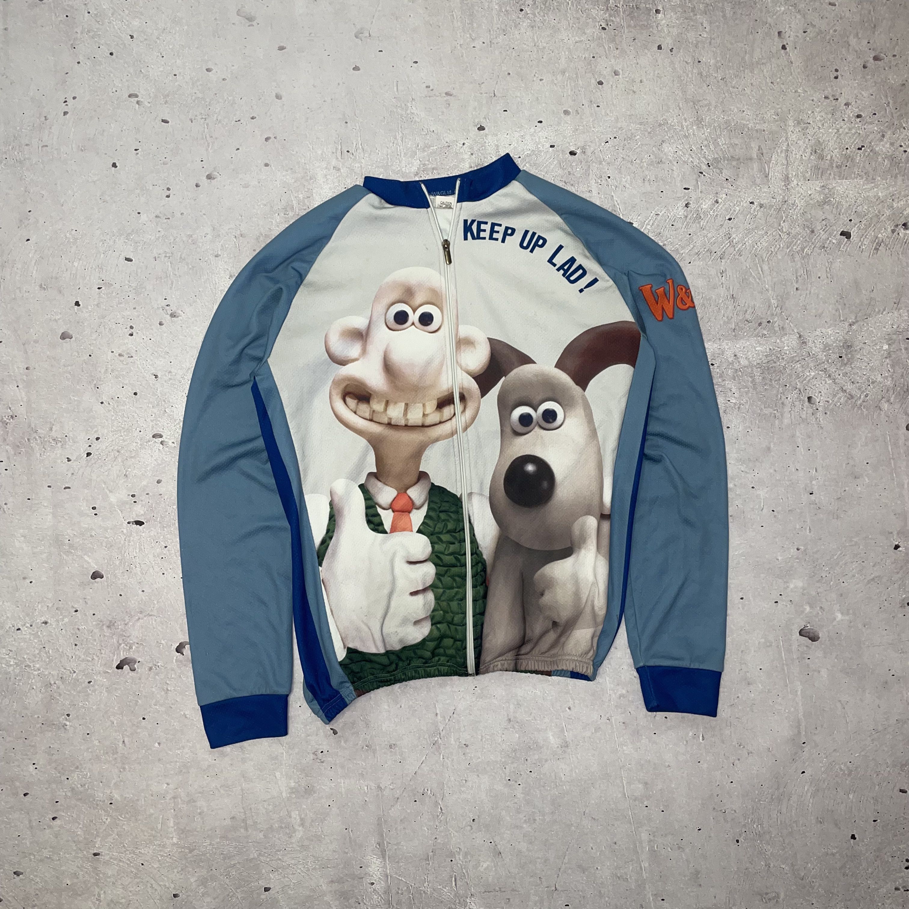 Cartoon Network × Vintage Wallace and Gromit WG Cycle Vintage Jersey ...