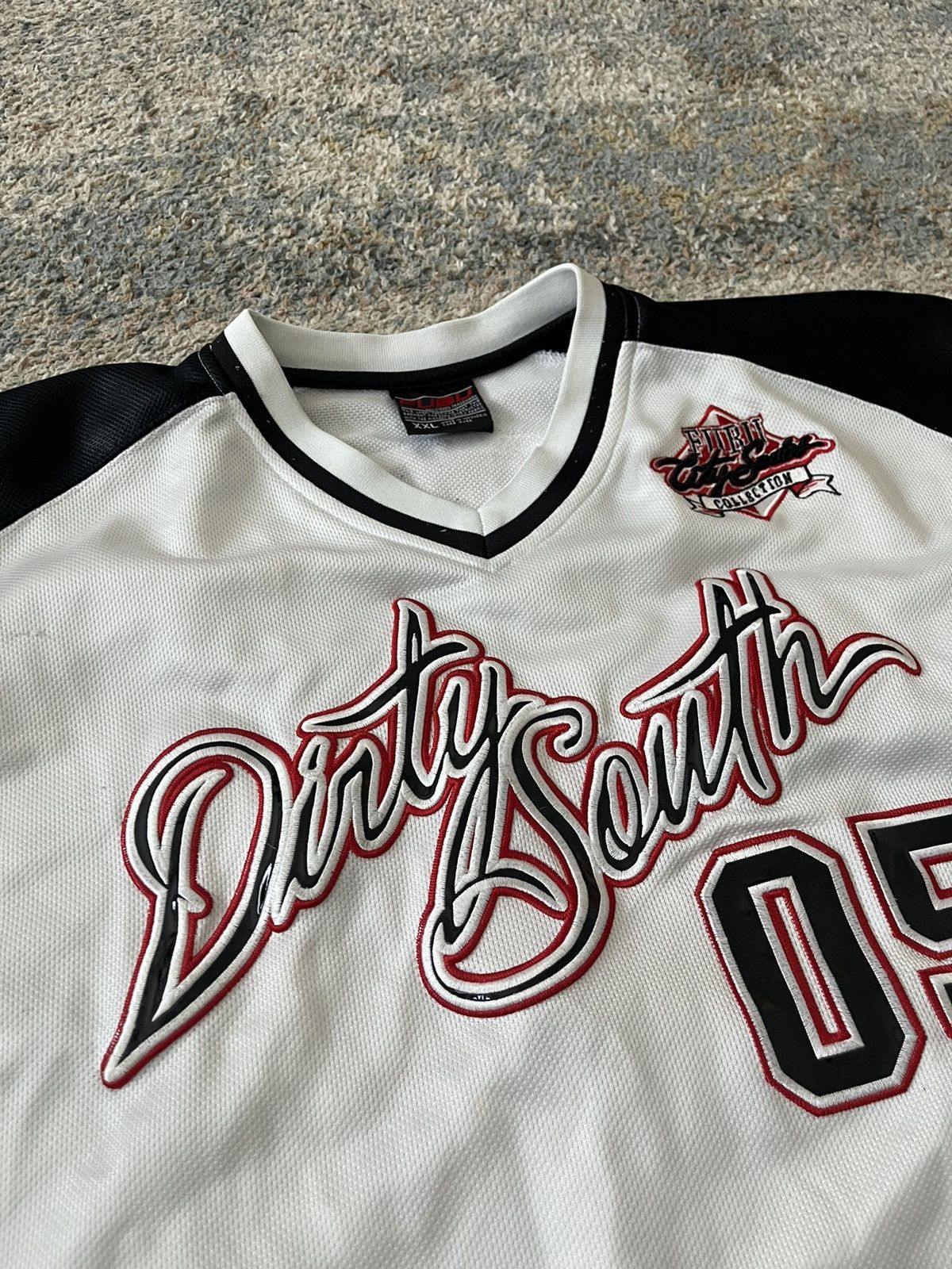 Vintage VTG Y2K Fubu Football Jersey Dirty South | Grailed