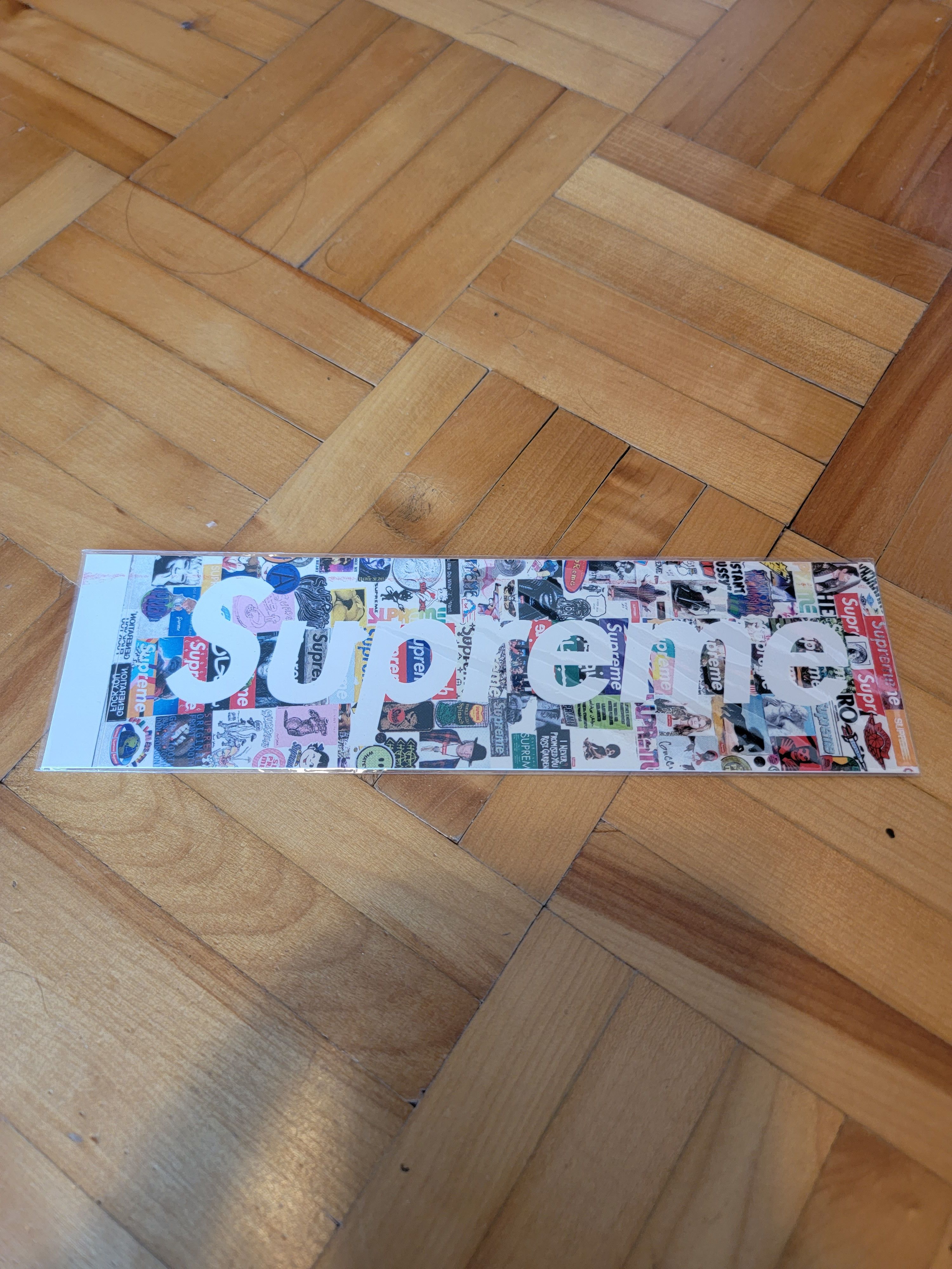 Supreme Phaidon book box logo sticker | Grailed