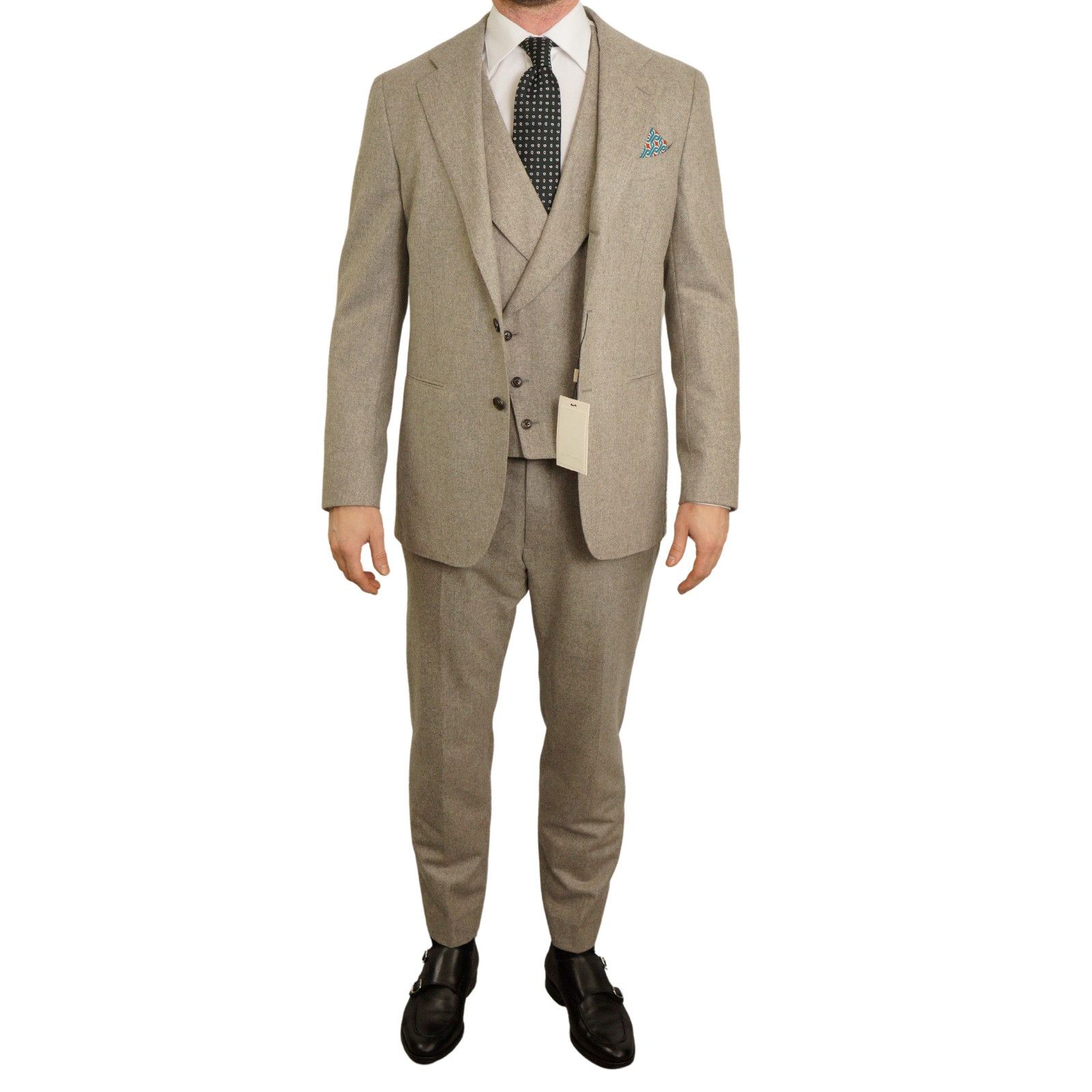 Suitsupply Men Suitsupply 3 Piece Suit Havana Wool EU50 UK/US50 S665 ...