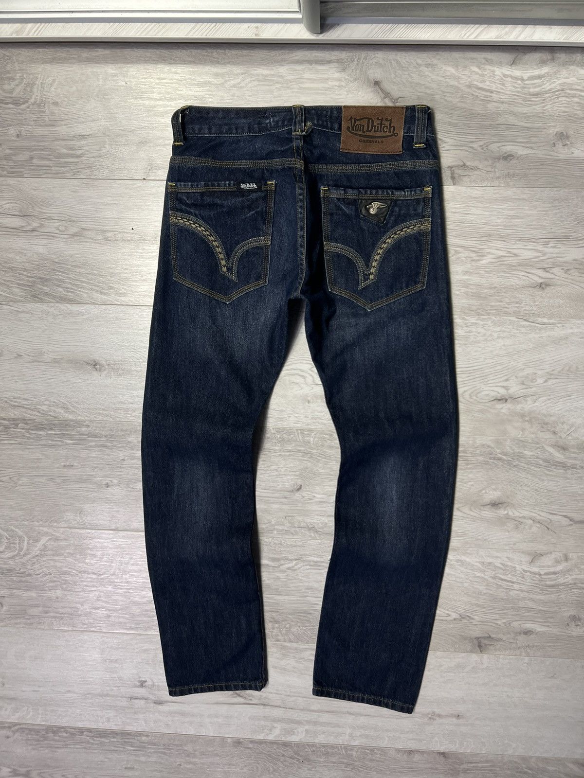 Streetwear × Vintage × Von Dutch Vintage Von Dutch Logo Jeans (Denim ...