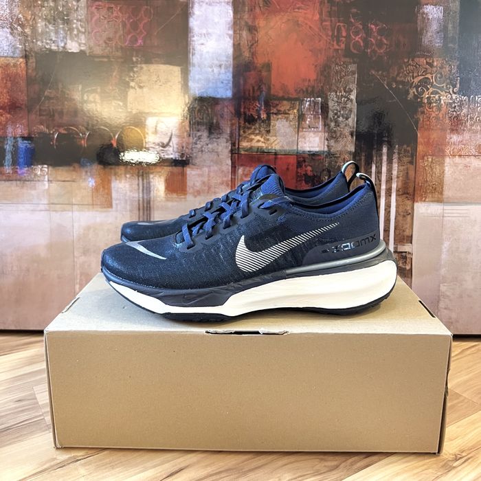 Nike Nike Air ZoomX Invincible Run 3 FK College Navy Blue Silver | Grailed