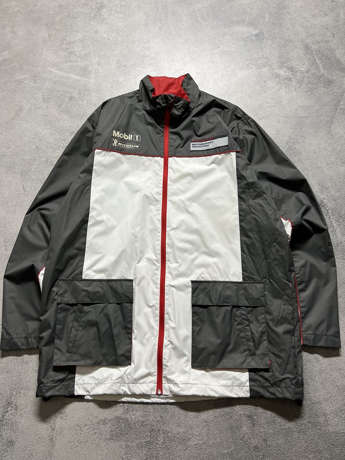 Vintage Vintage Y2k Porsche 🤍 Mobil 1 Michelin Racing Jacket 00’s | Grailed