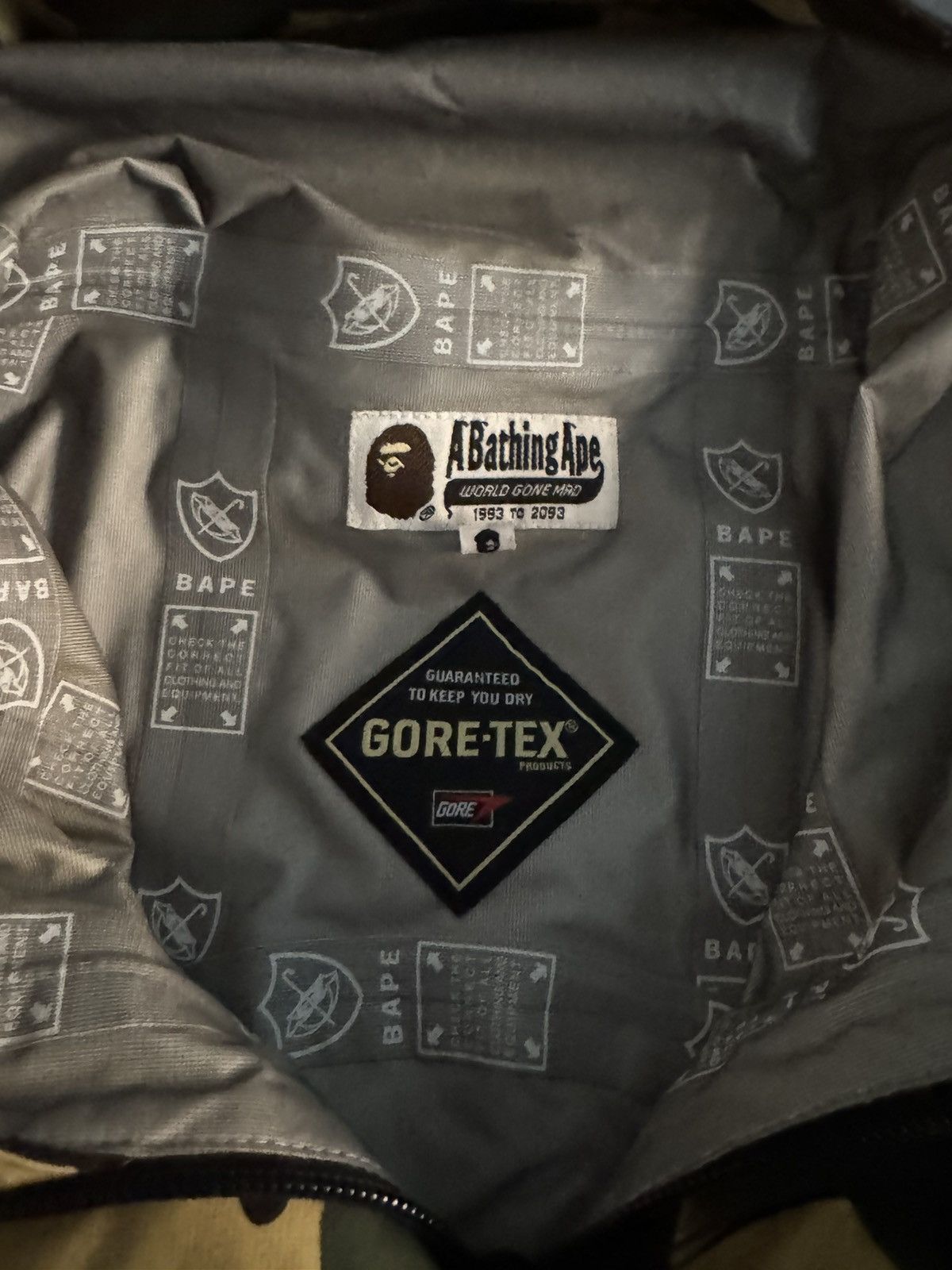 Bape Gore-Tex 1st Camo Snowboard Jacket | Grailed