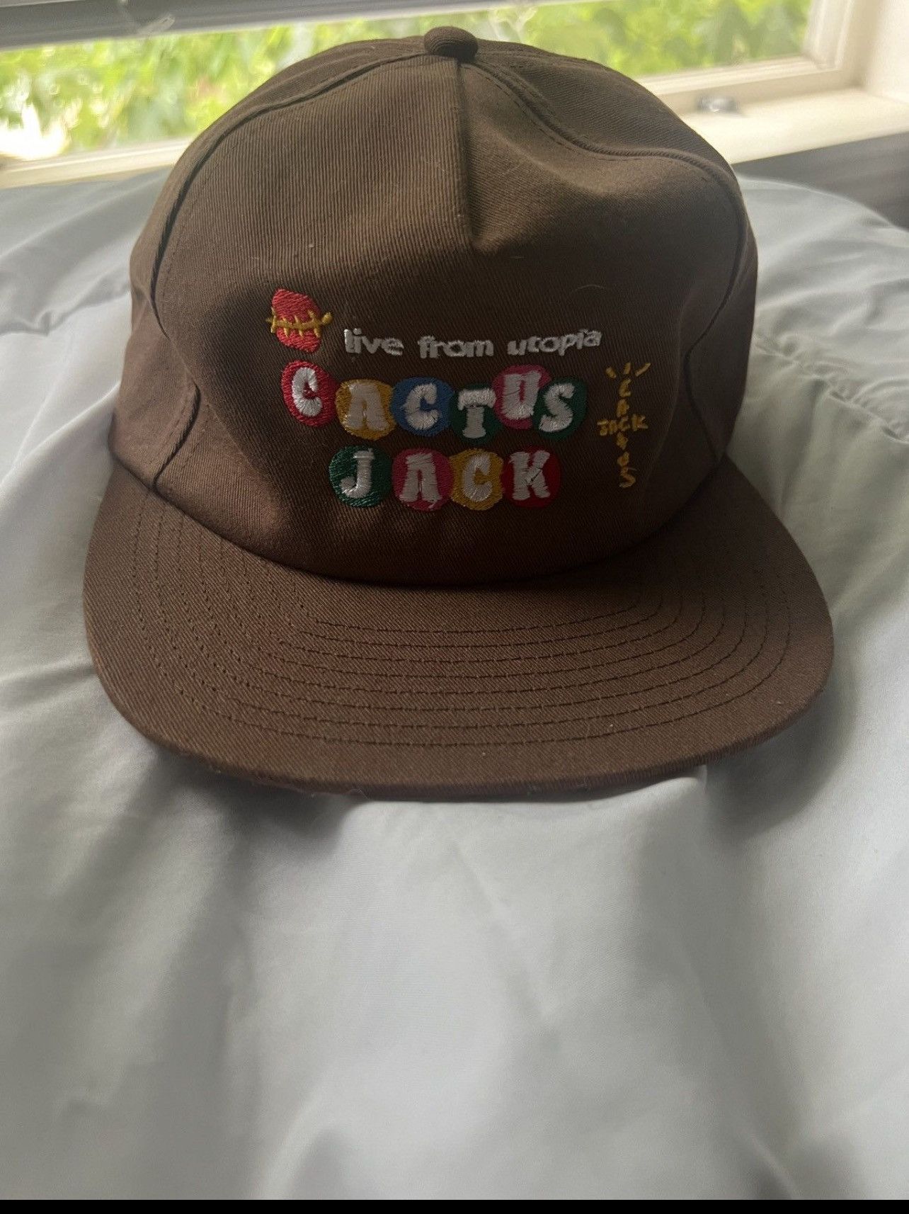 Travis Scott Brown Travis Scott hat | Grailed