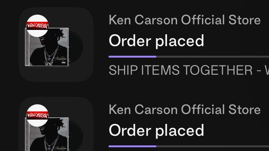 Playboi Carti Ken Carson A Great Chaos Signed CD +Insert NEW IN HAND | Grailed