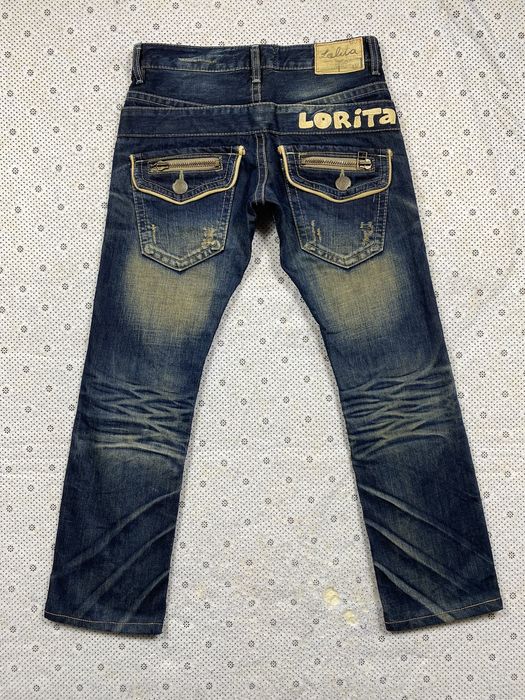 Hysteric Glamour Extremely Patina Look Double Waist Denim By Lorita ...
