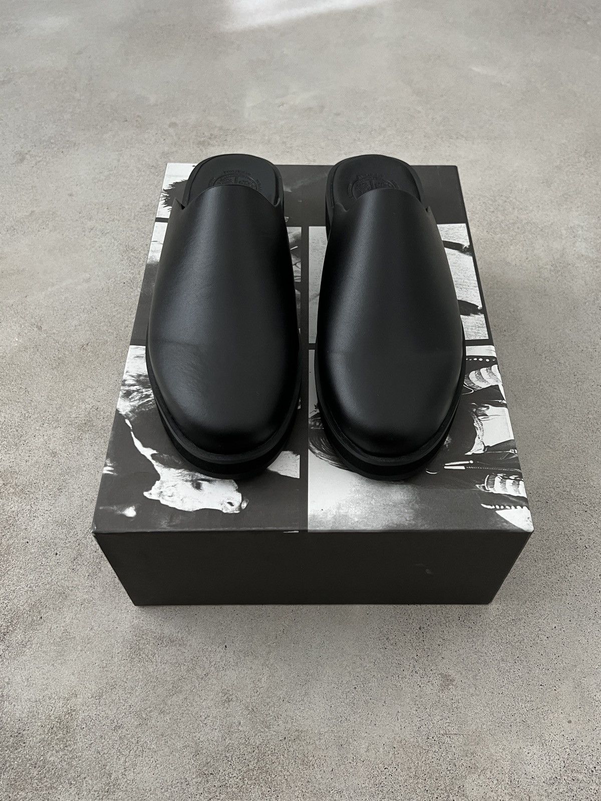 basketcase gallery Basketcase Gallery Footslog Leather Mule | Grailed