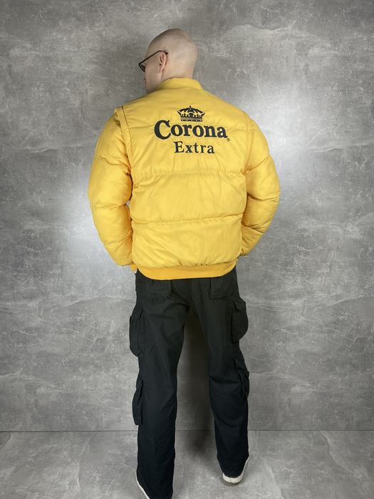 Vintage Vintage Corona Extra Beer Official Merch Bomber Jacket | Grailed
