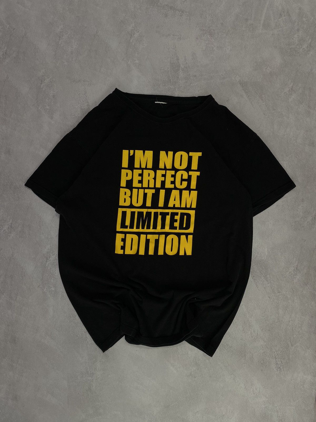 Vintage 👌 Vintage T-Shirt Humor I’m not perfect, I’m limited edition ...