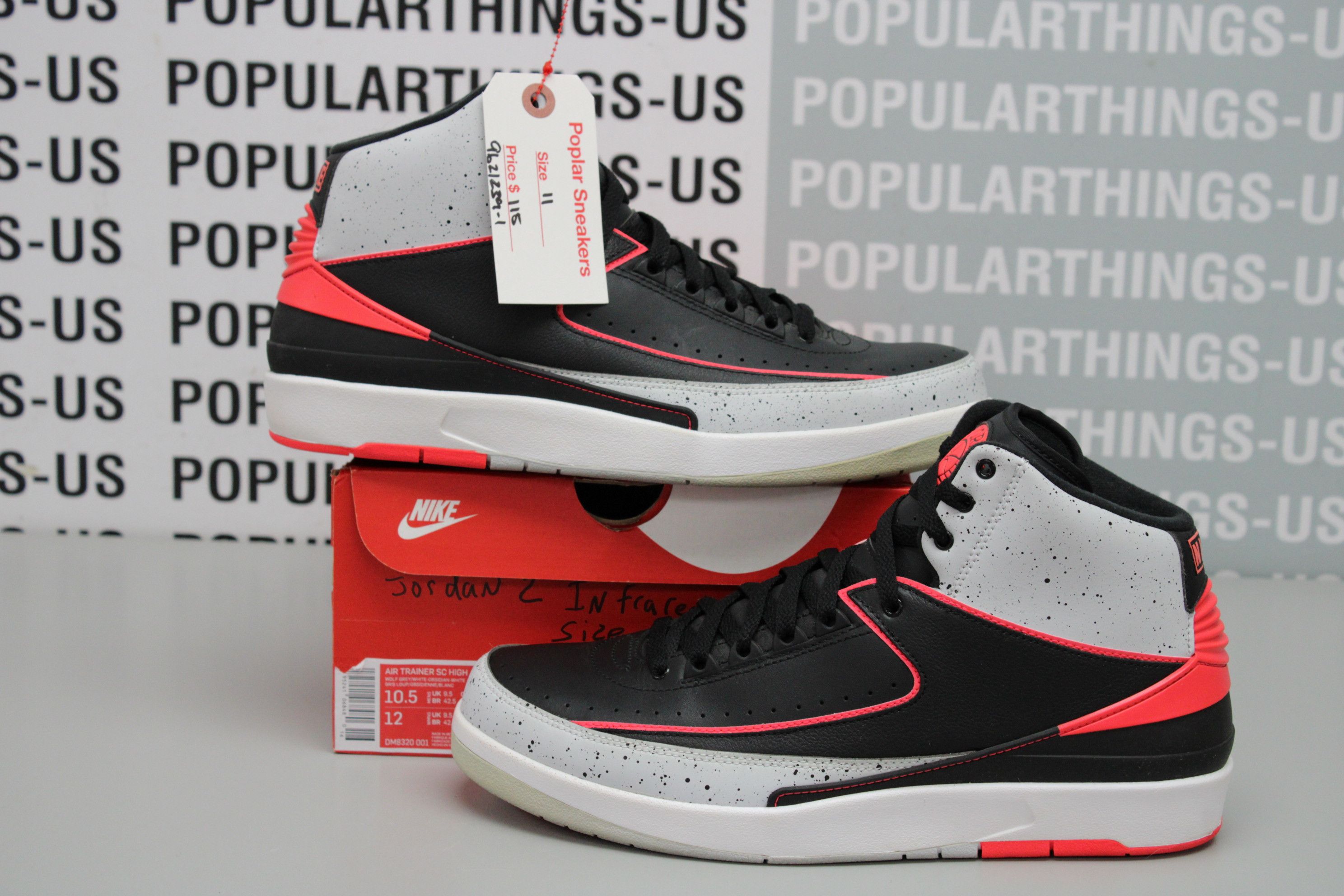 Jordan Brand Air Jordan 2 Retro Infrared 23 Sz 11 | Grailed