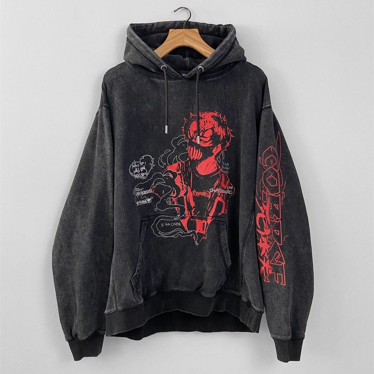 Streetwear Corpse Husband Miss You Hoodie Black XXL | Grailed