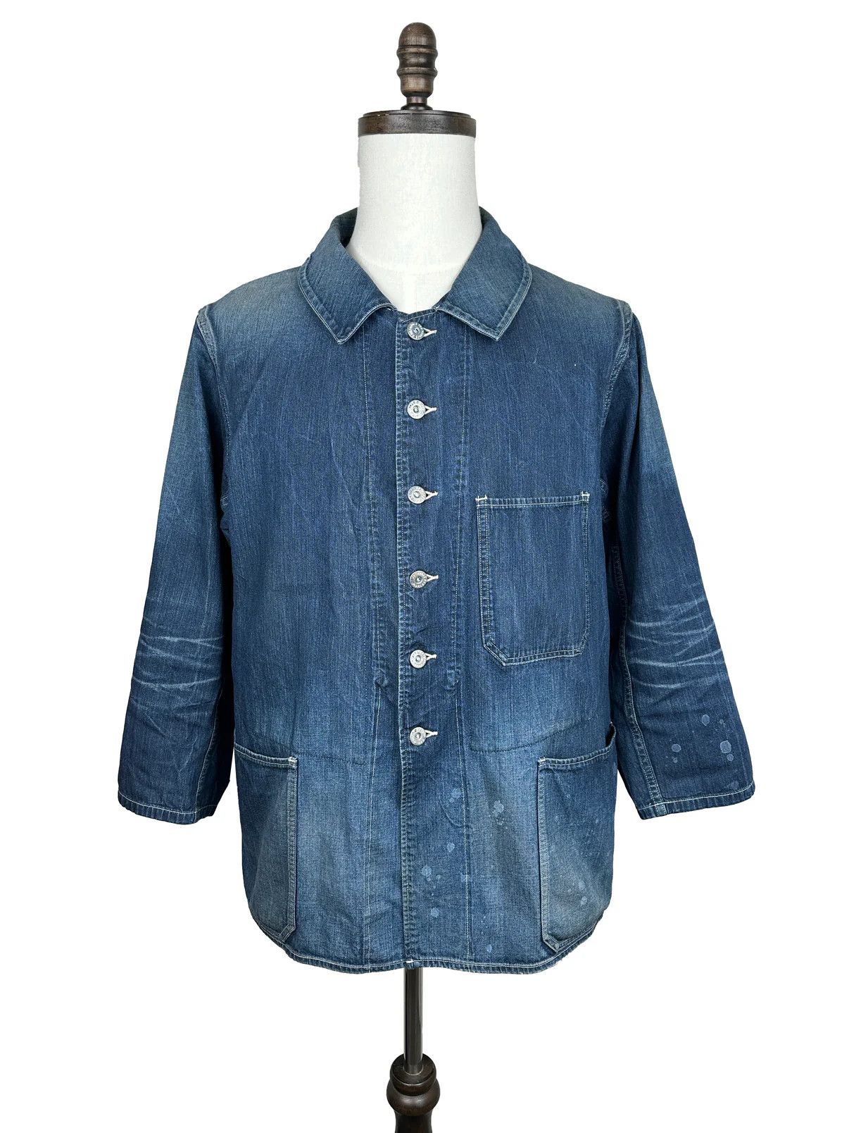 Visvim FW18 SS Bucky Coverall Dry Denim *Flagship Store Exclusive | Grailed