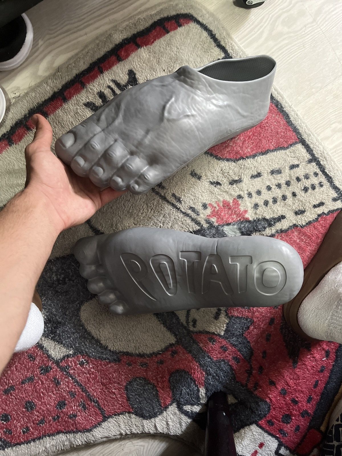 Imran Potato Imran potato caveman crocs | Grailed