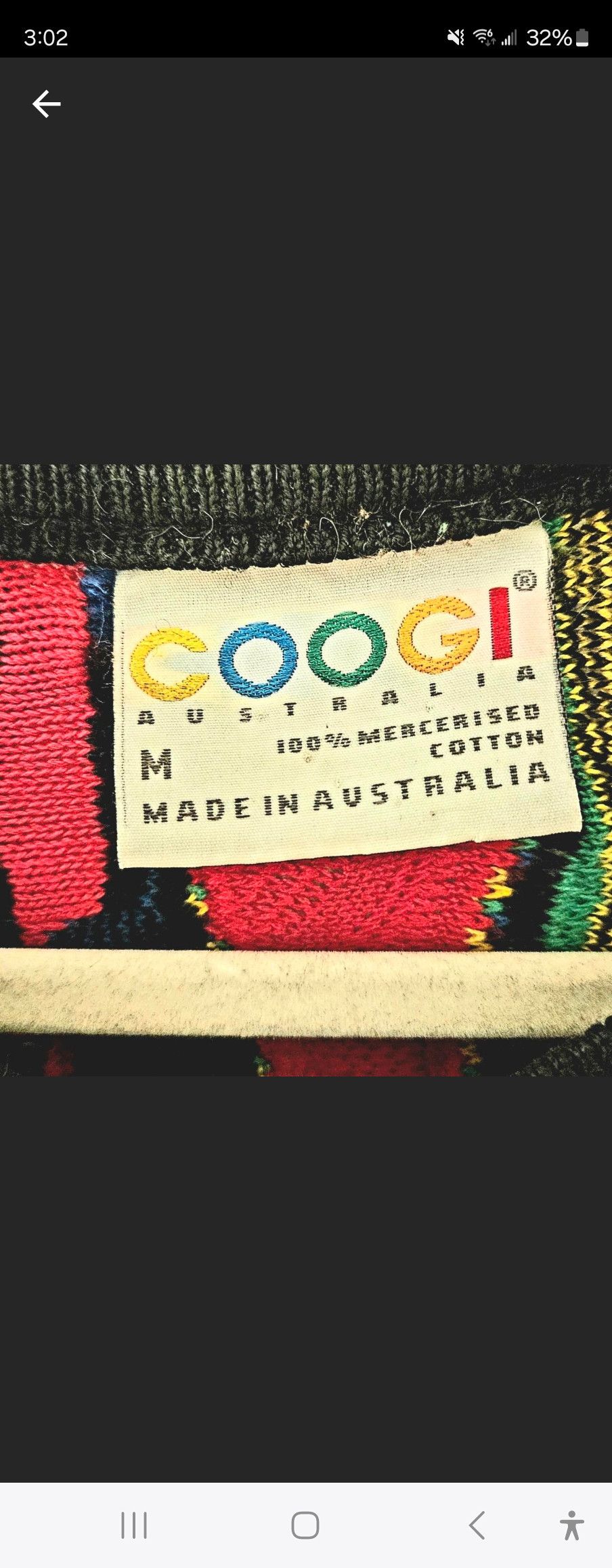 Coogi Iconic 90s Coogi Sweater as seen on Biggie Smalls - Size M | Grailed