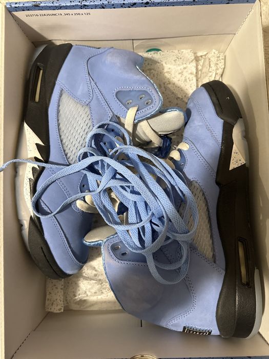 Nike Jordan 5 Retro UNC University Blue | Grailed
