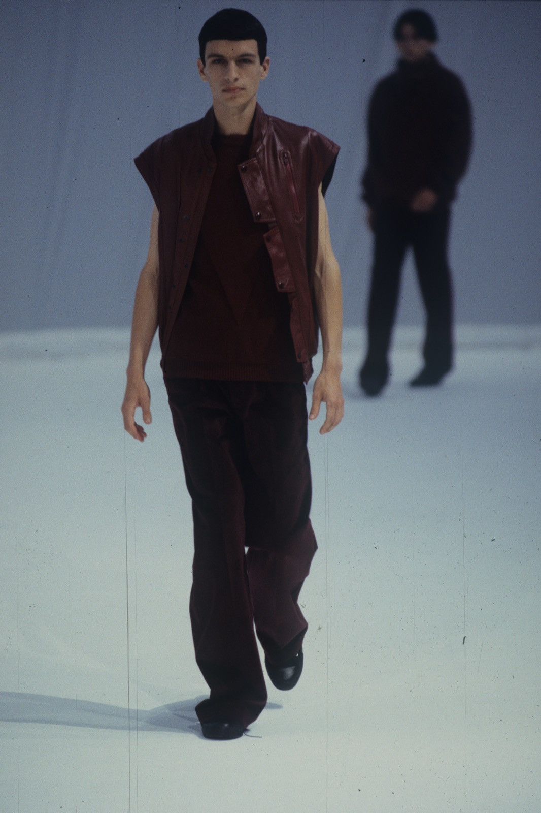 Raf Simons SS2000 Darted Flared Wool Pants | Grailed