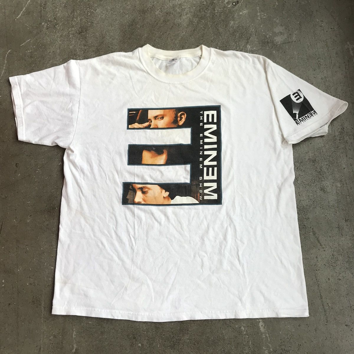 Vintage Vintage 2002 Eminem The Show Rare Rap Promo Tee Shirt Rare ...