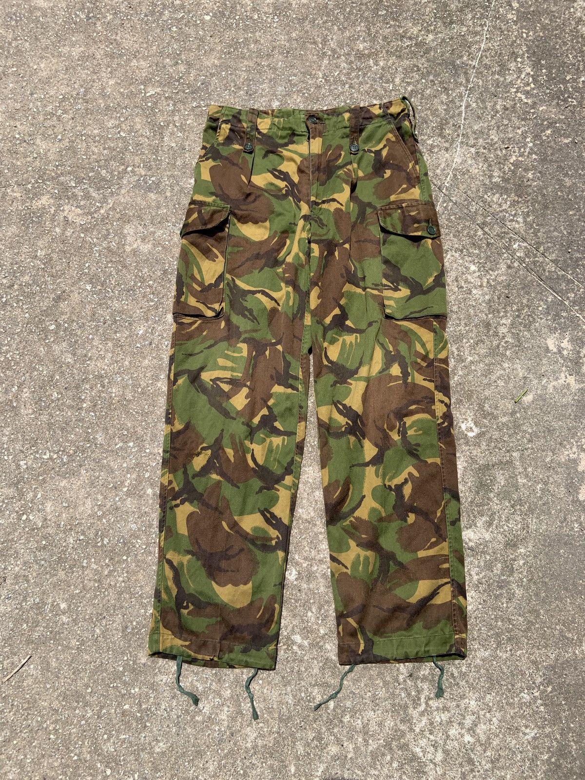 Camo × Military × Vintage British Camo Dpm Trousers Combat Pants ...