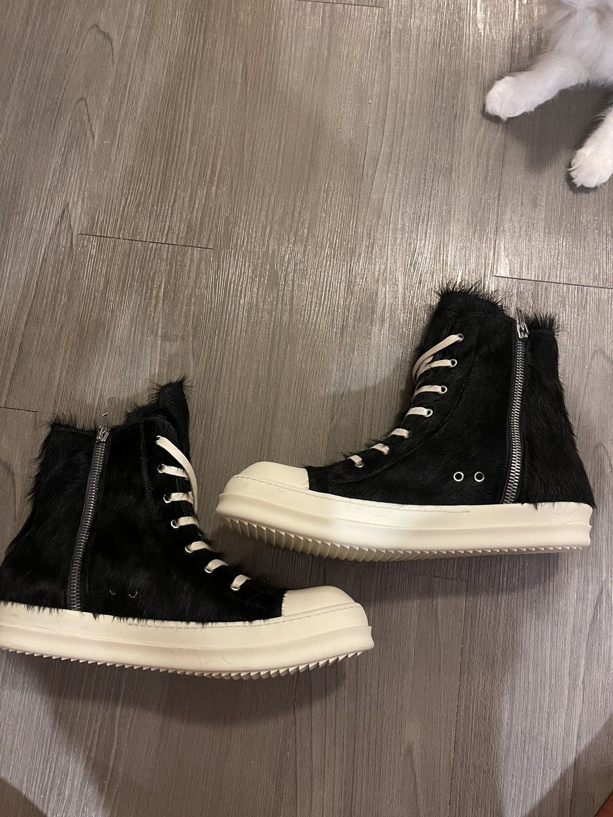 Rick Owens Rick Owens ramones fur | Grailed