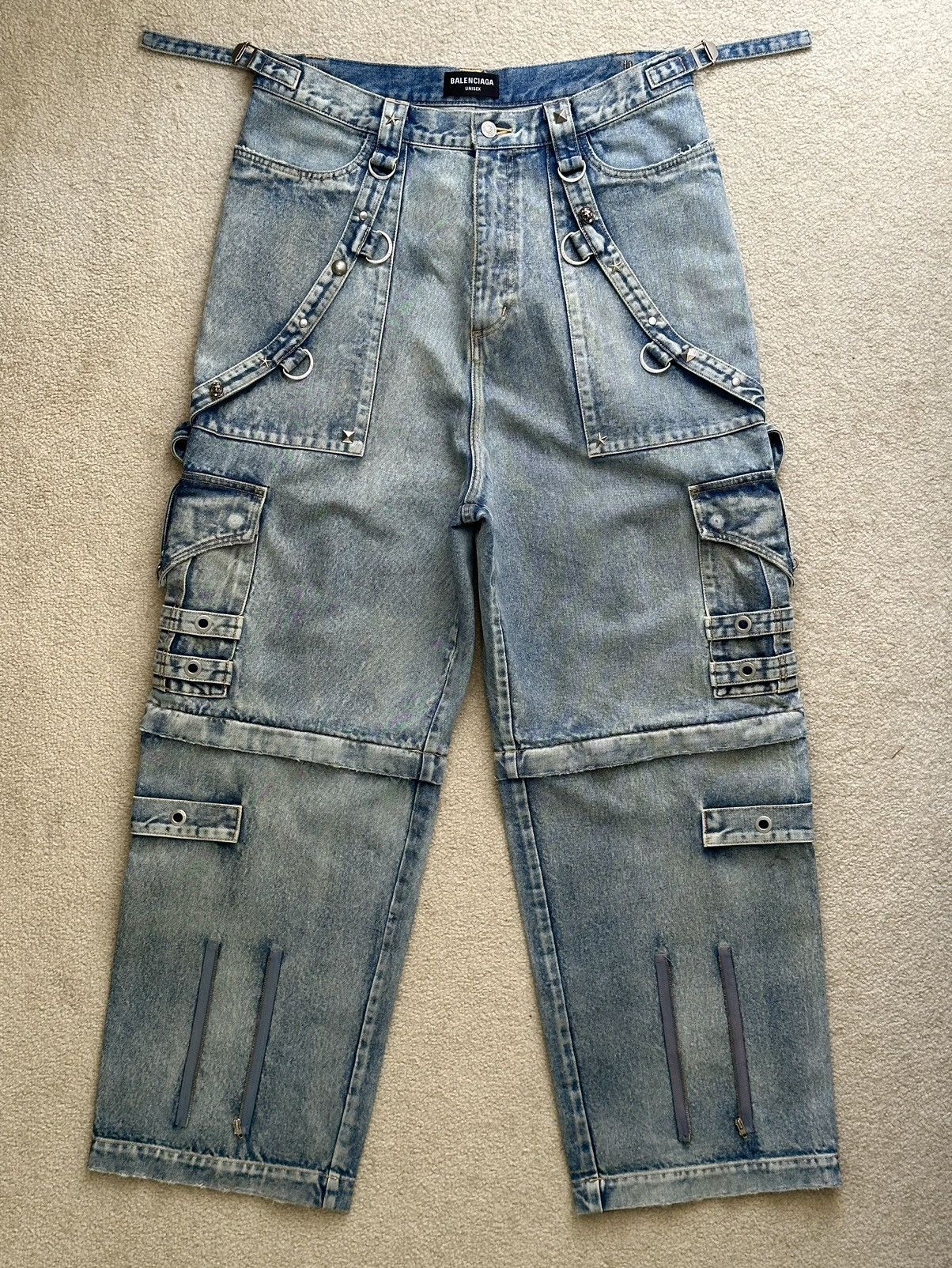 Balenciaga FINAL DROP‼️Balenciaga Raver denim jeans | Grailed