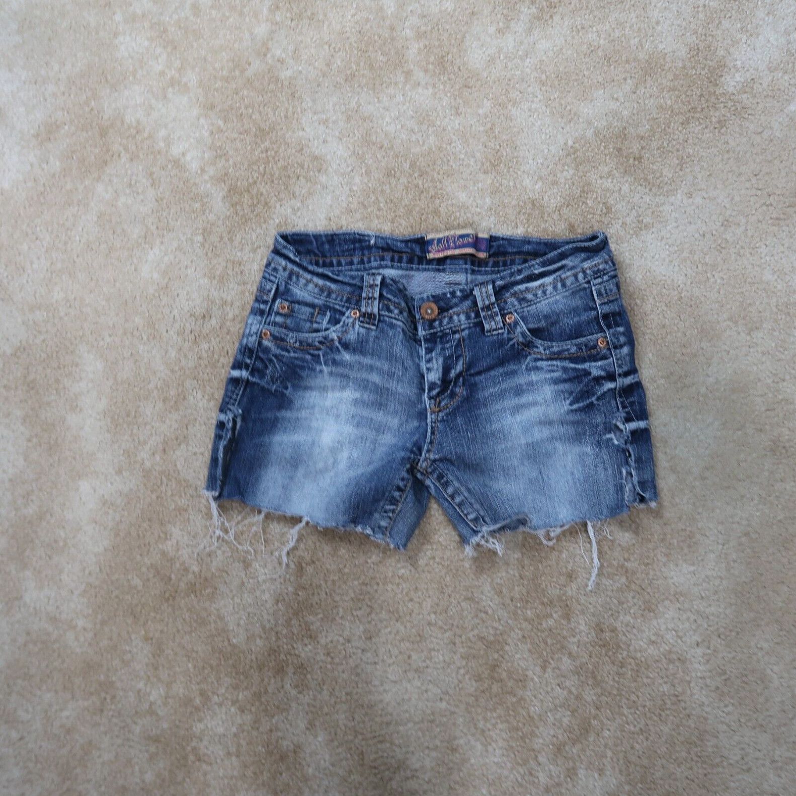 Vintage Wallflower Shorty Shorts Stretch Denim Women's 9 Cutoff | Grailed