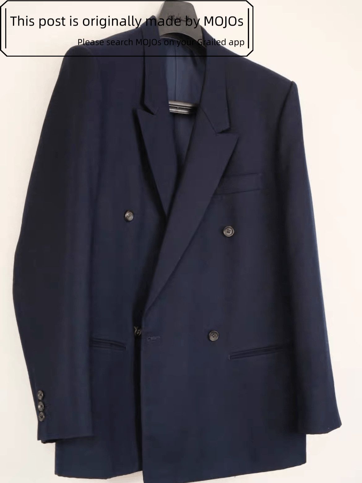 Yohji Yamamoto Yohji Yamamoto 90S Classic Vintage Look 4-Button Jacket ...