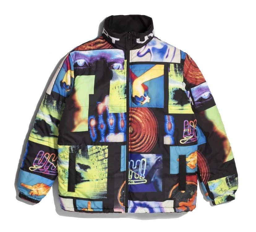 Windbreaker Puffer jacket sonic jacket puffer embroidery streetwear ...