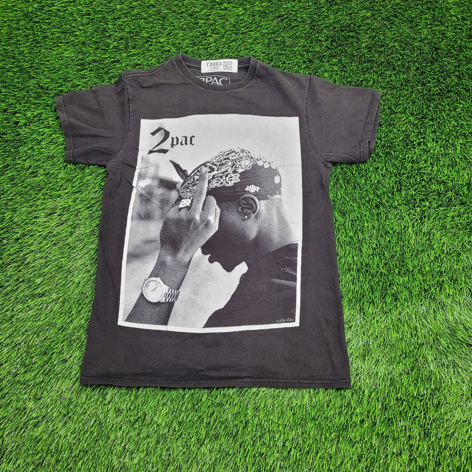 Other 2PAC Tupac-Shakur Shirt Womens Small 17x25 Middle-Finger | Grailed