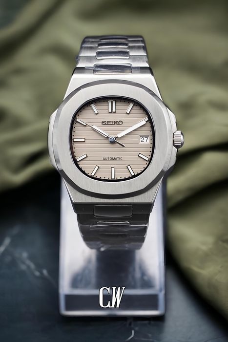 Seiko Seiko luxury custom “nautilus” watch | Grailed