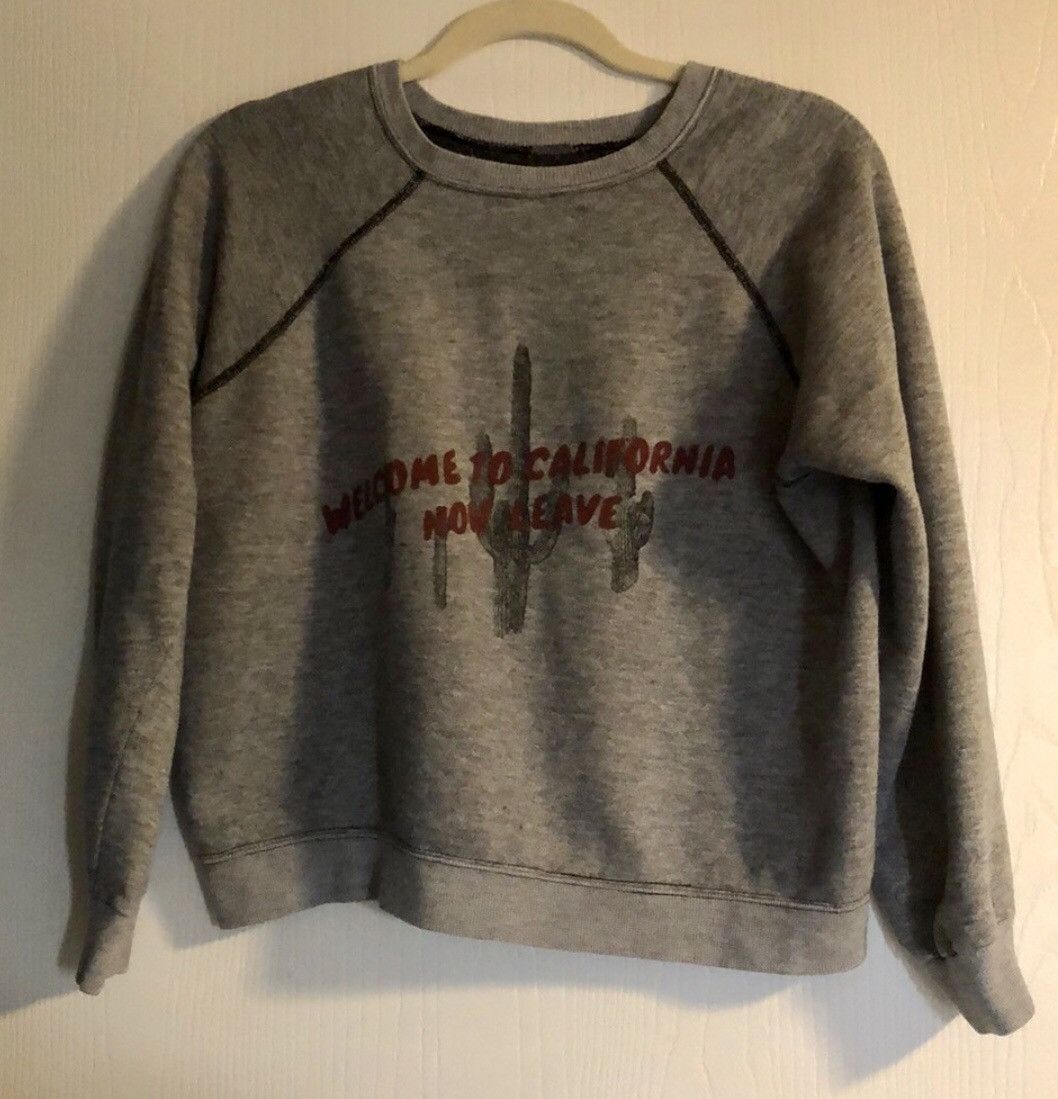 ADAPTATION “Welcome to California Now Leave” Post LA Adaptation Sweater ...
