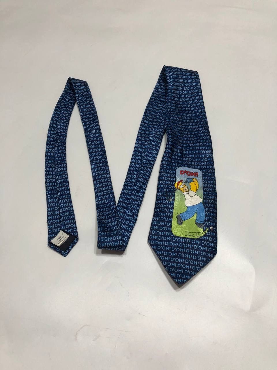 Japanese Brand × The Simpsons × Vintage Tie Simpsons Matt Groening ...