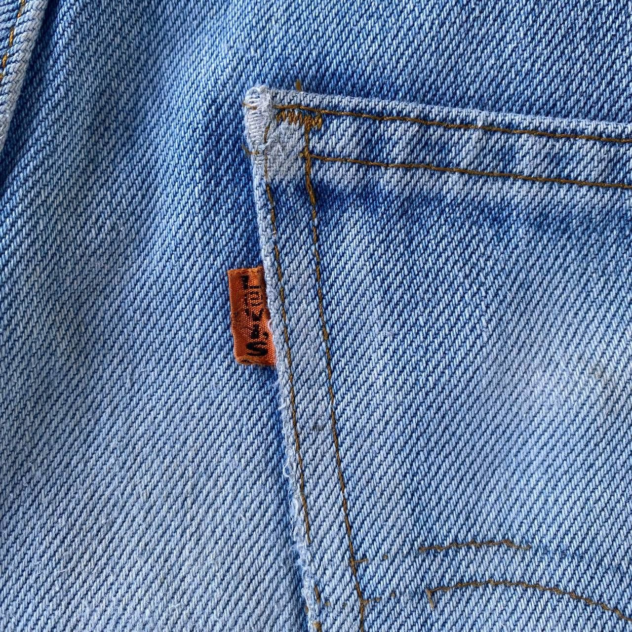 Levi's Vintage Clothing Vintage 1981 Levi's 517 Flare Jeans Distressed ...