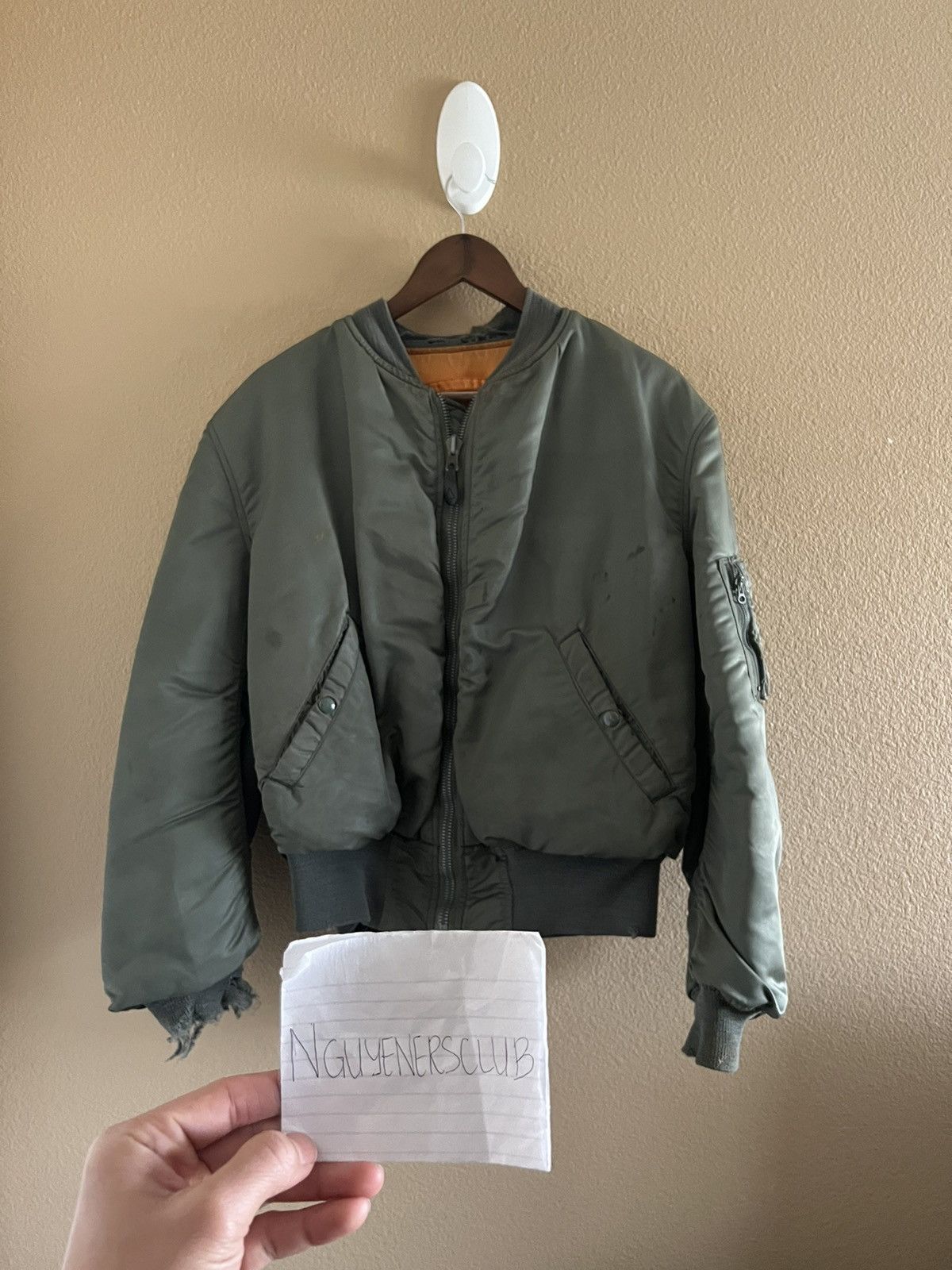 Vintage Vintage 60s/70s destroyed military bomber | Grailed