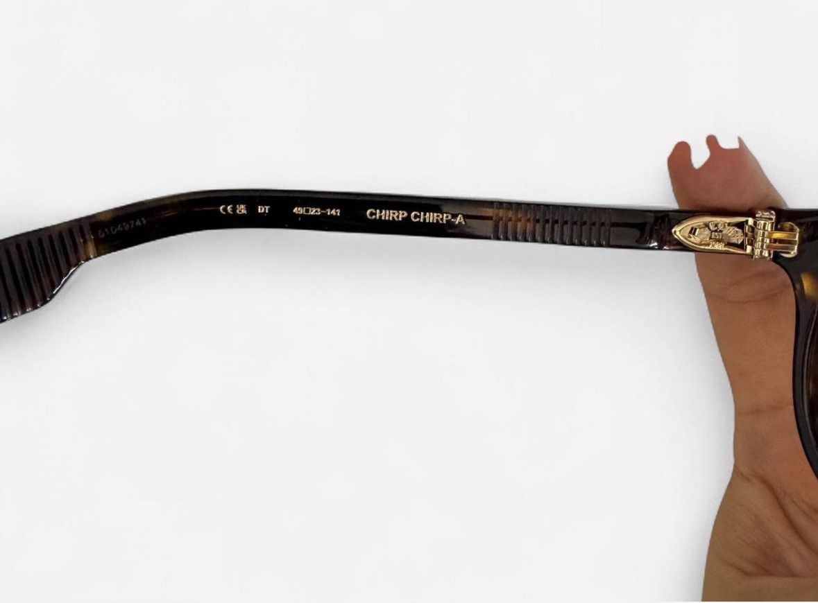 Chrome Hearts Chrome Hearts “Chip Chip A” Eyeglasses Tortoiseshell ...
