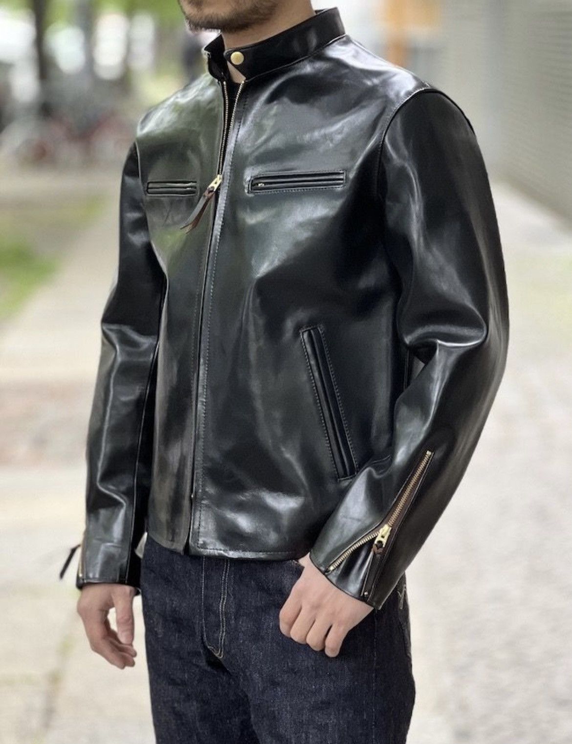 Y'2 Leather Y'2 LEATHER PR-64 Single Riders Jacket - Size 40 | Grailed