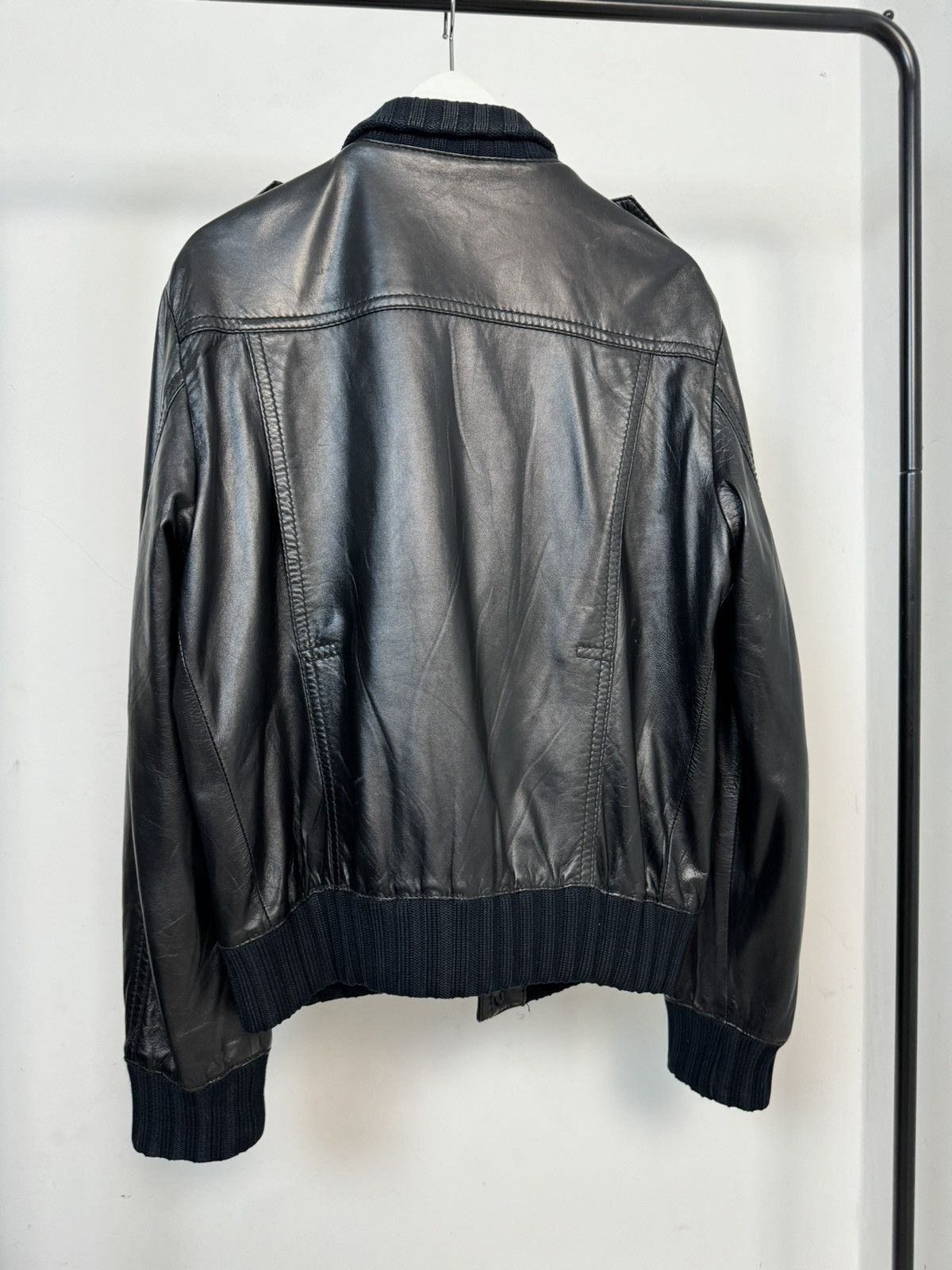 Gucci Iconic Gucci Madonna by Tom Ford black leather jacket | Grailed
