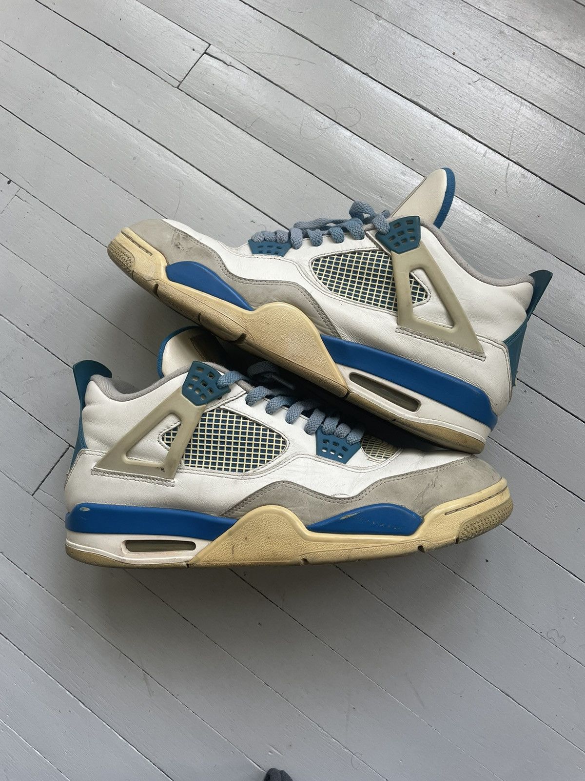 Jordan Brand × Nike Military Blue Air Jordan 4 Retro | Grailed
