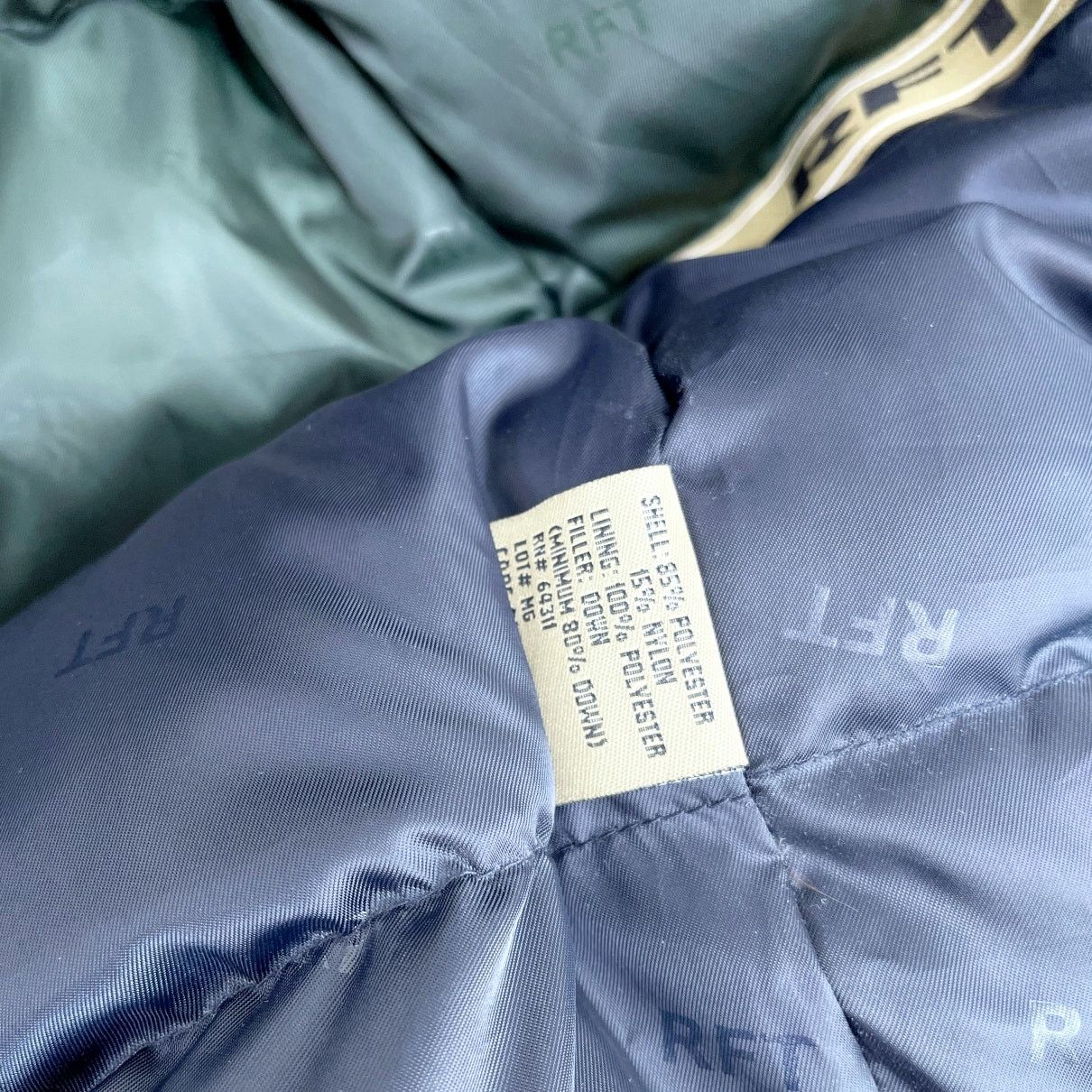 Rainforest RFT Rainforest Heavy Goose Down Puffer Jacket Black Mens M ...