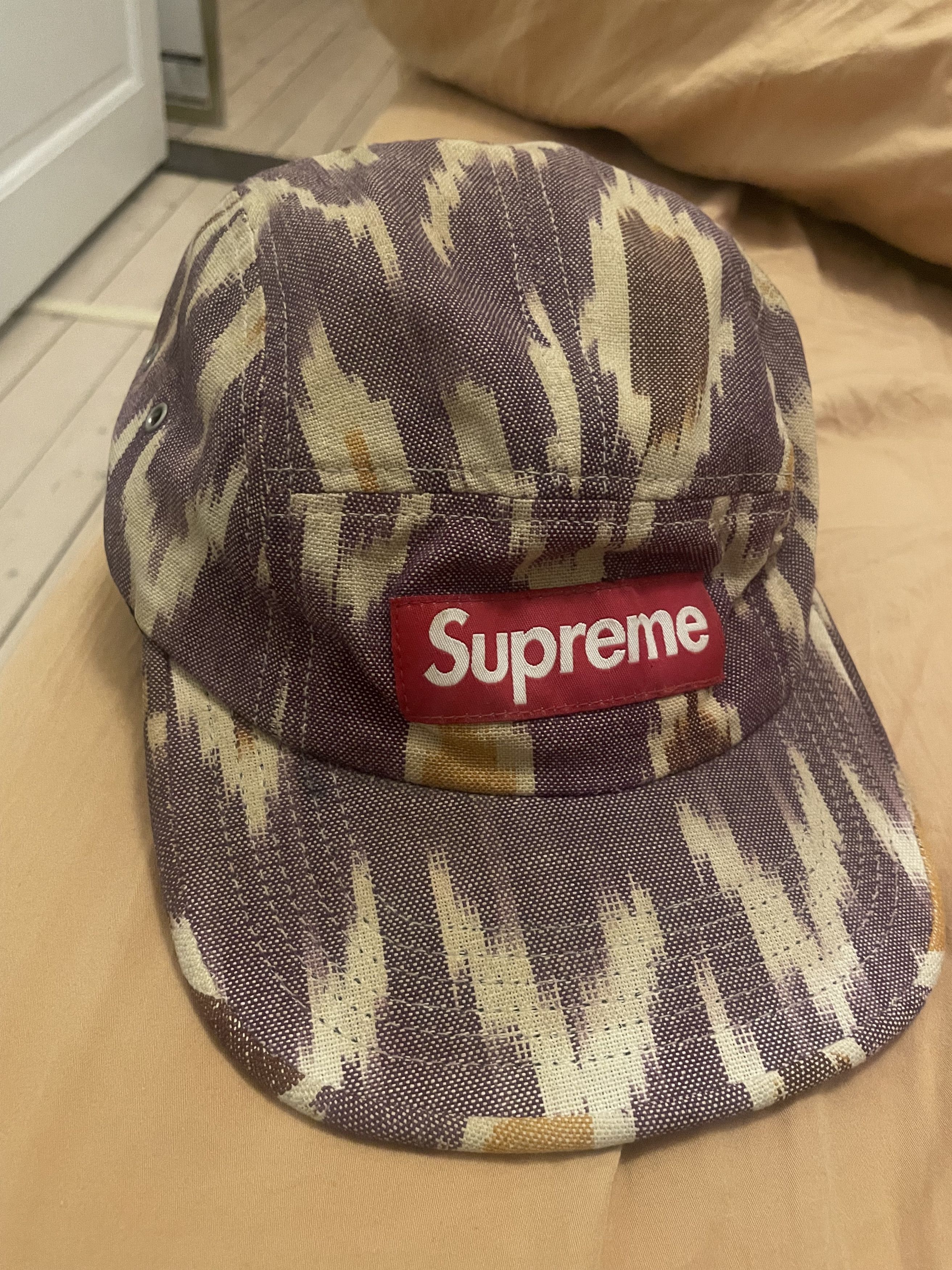 Supreme RARE Vintage Supreme Ikat Camper Hat SS/12 | Grailed