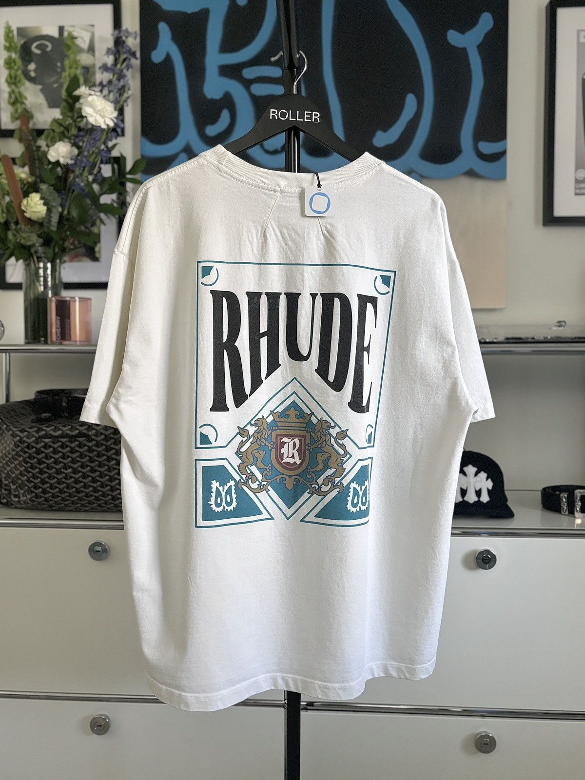 Rhude RHUDE CREST LOGO TEE | Grailed