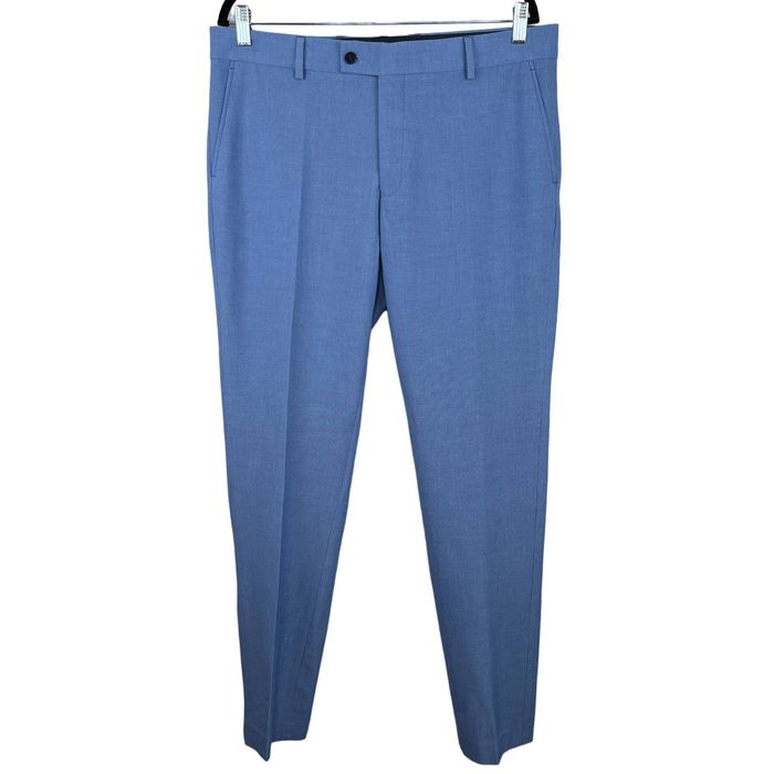 Savile Row The Savile Row Brixton Light Blue Dress Slacks Pants | Grailed