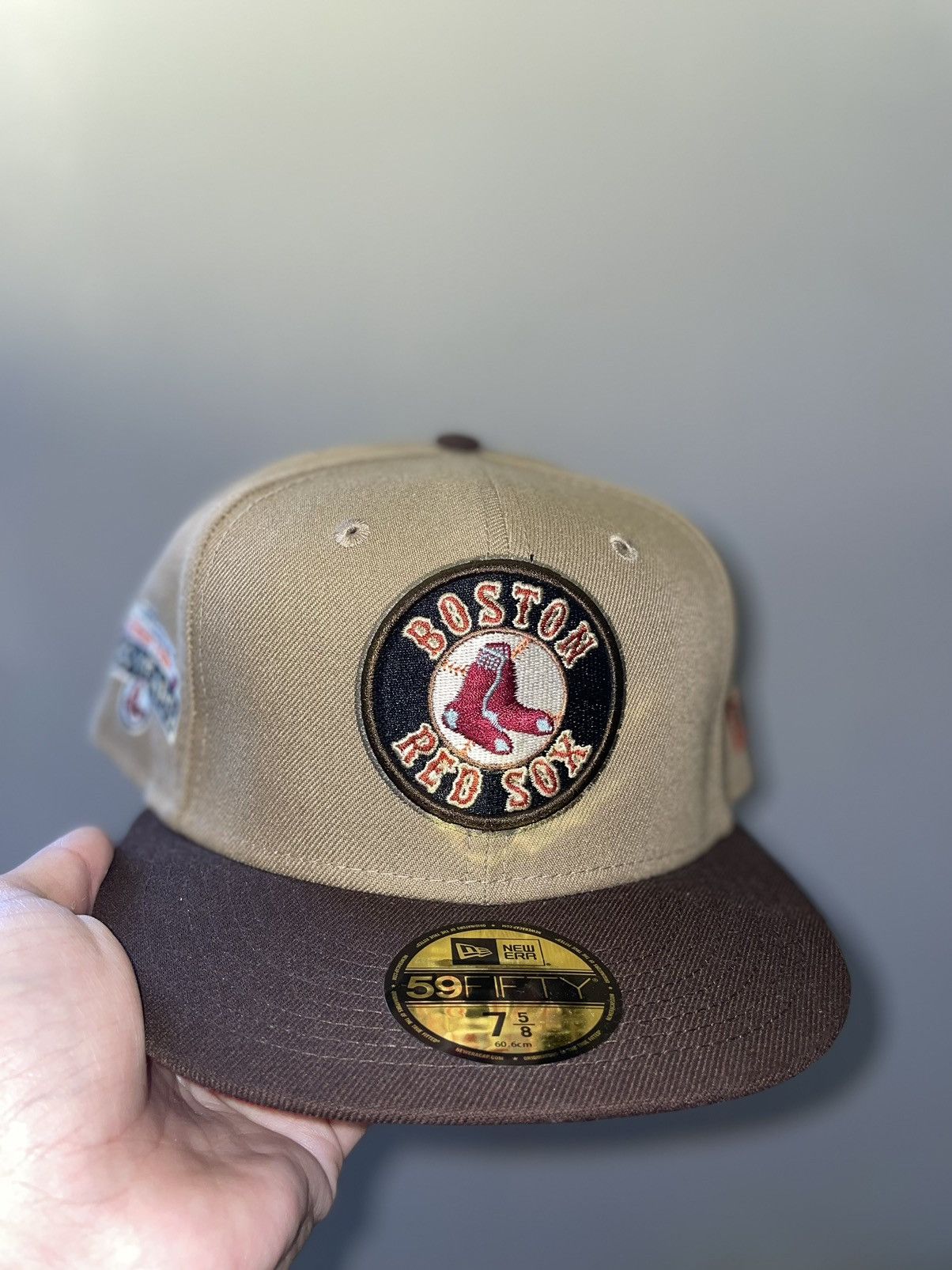 New Era Ecap city Boston Red Sox script logo size 7 5/8 brand new | Grailed
