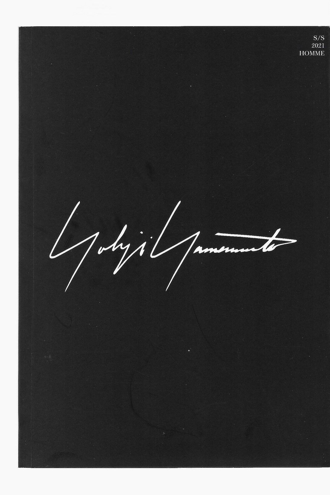 Yohji Yamamoto Yohji Yamamoto 2021 S/S Pour Homme LOOK BOOK | Grailed