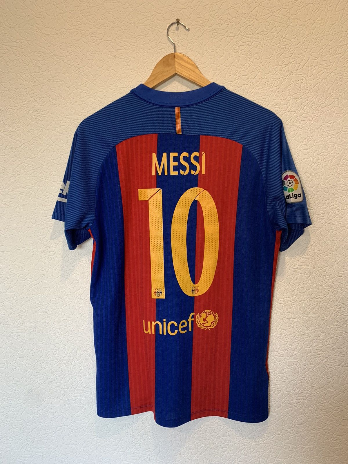 Nike MESSI Barcelona Home Kit Soccer Jersey Blokecore | Grailed