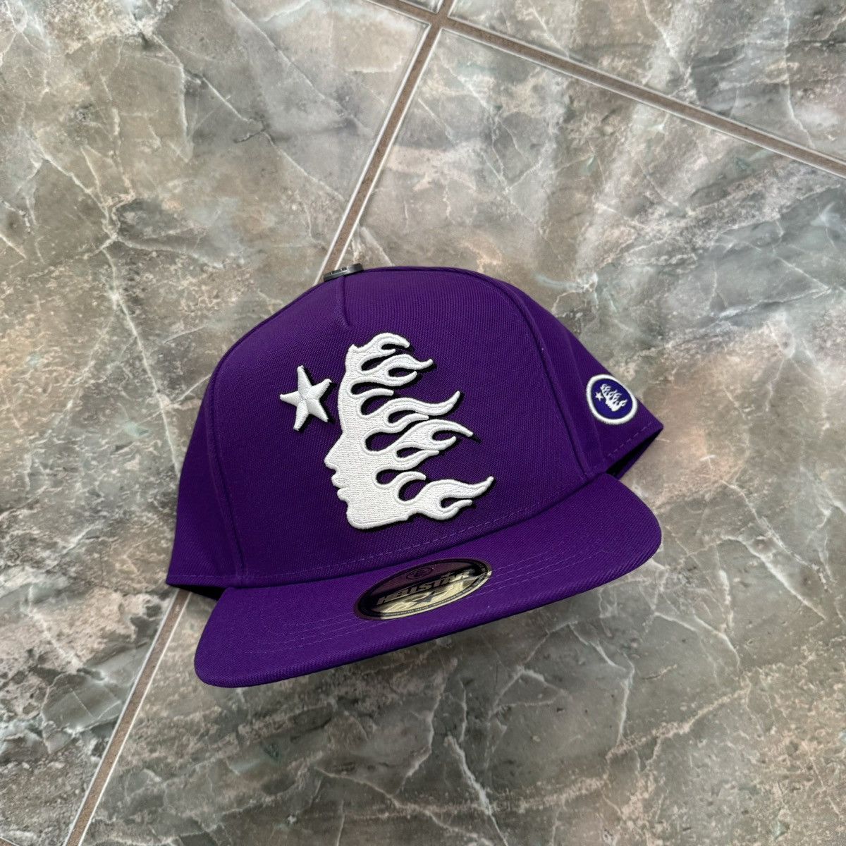 HELLSTAR Hellstar Purple Fitted Hat 7 1/8 | Grailed