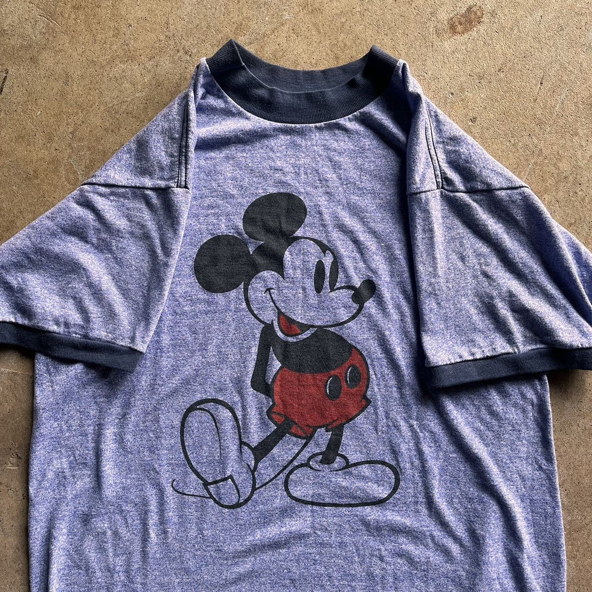 Vintage Vintage 70s 80s Mickey Mouse Ringer Tee Casual Classic Punk ...