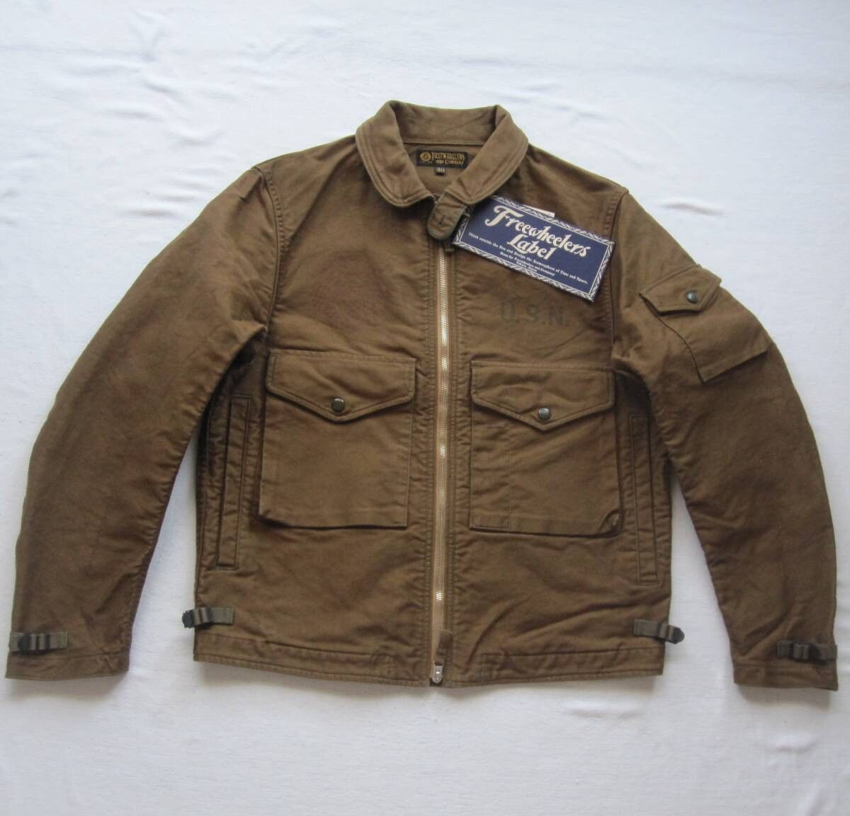 Freewheelers “GILMORE OIL” S-8 AVIATORS’ JACKET 40 | Grailed