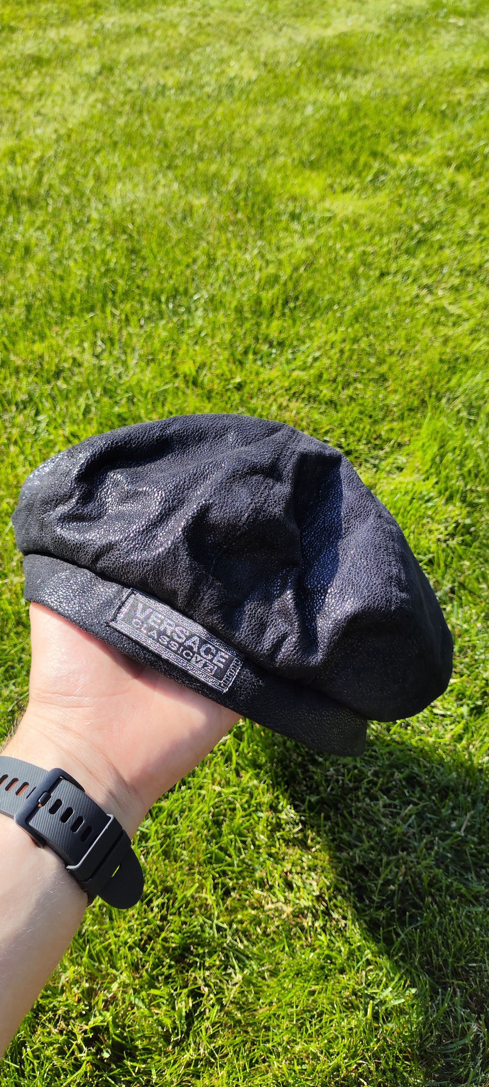 Versace × Vintage Vintage Versace Classic V2 leather 90s retro rare ...